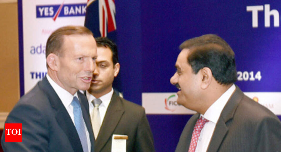 Adani coalmine rail project gets nod from Australian government - Times ...