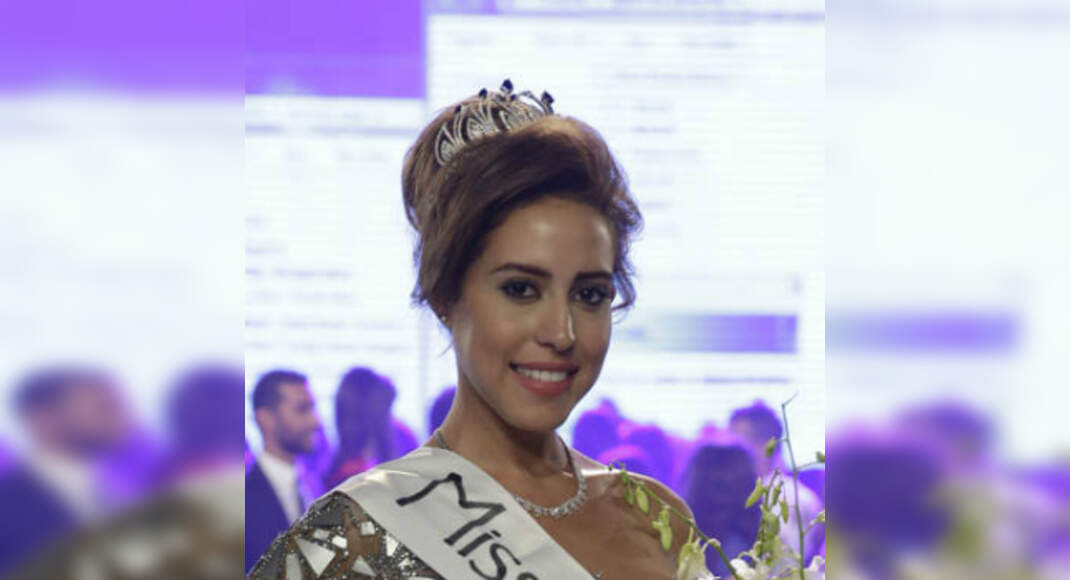 Amina Ashraf crowned Miss World Egypt - Times of India