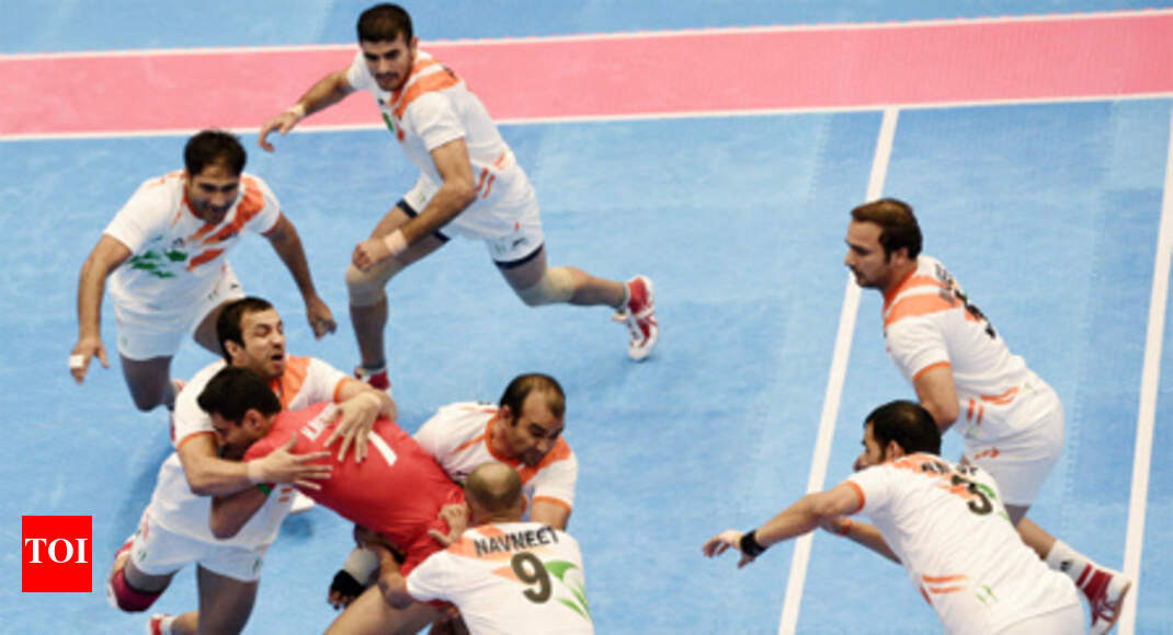 Indian men's kabaddi team bags 7th successive Asiad gold | News - Times ...