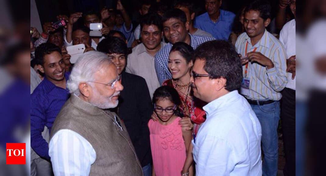 PM Narendra Modi invites Asit Kumarr Modi for Clean India Campaign ...