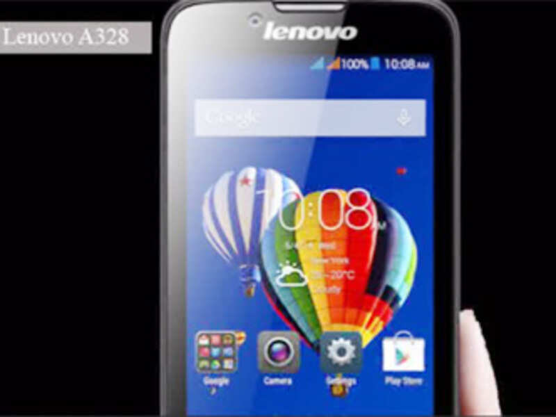 Lenovo A328 smartphone launched at Rs 7,299 | Gadgets Now