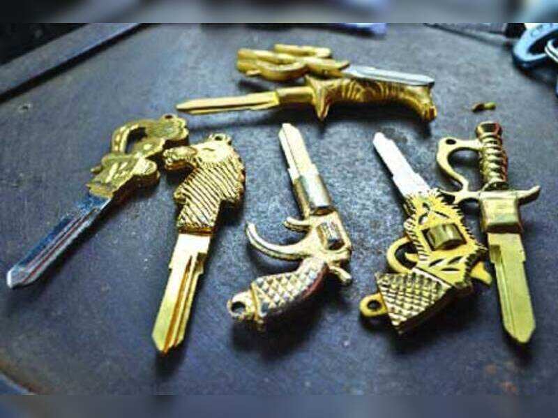 Customised designer keys woo Nashikites - Times of India