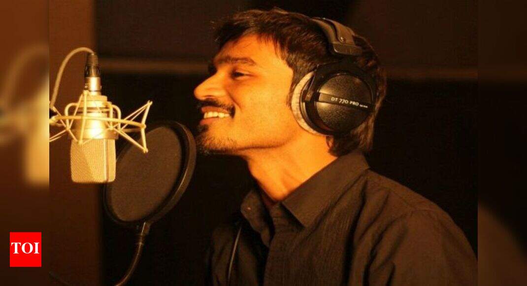 Dhanush debuts as singer in Sandalwood | Kannada Movie News - Times of ...