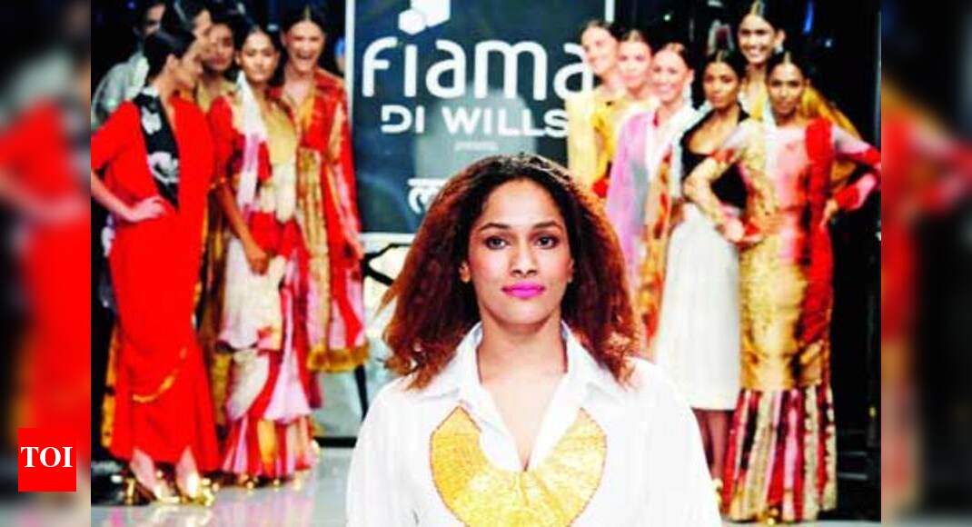 Masaba's first ever collection with embellishments - Times of India