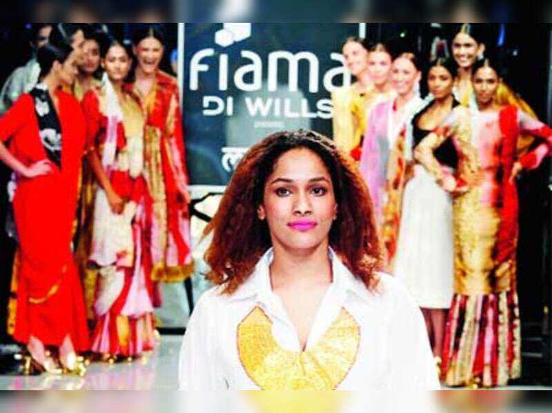 Masaba's first ever collection with embellishments - Times of India