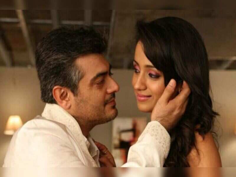 Trisha Krishnan is smitten by Ajith? | Kannada Movie News - Times of India