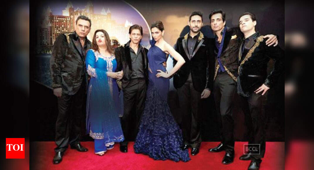 Happy New Year cast unites for the grand world premiere in Dubai ...