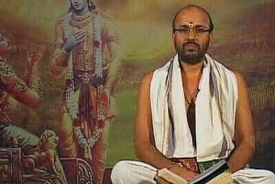 The fifth Veda on Sri Sankara TV - Times of India
