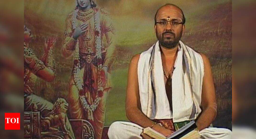 The fifth Veda on Sri Sankara TV - Times of India
