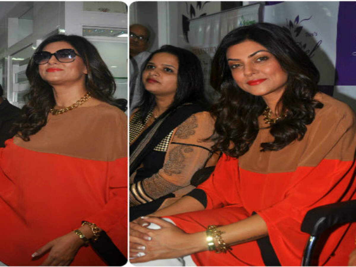 Sushmita dazzles at a launch