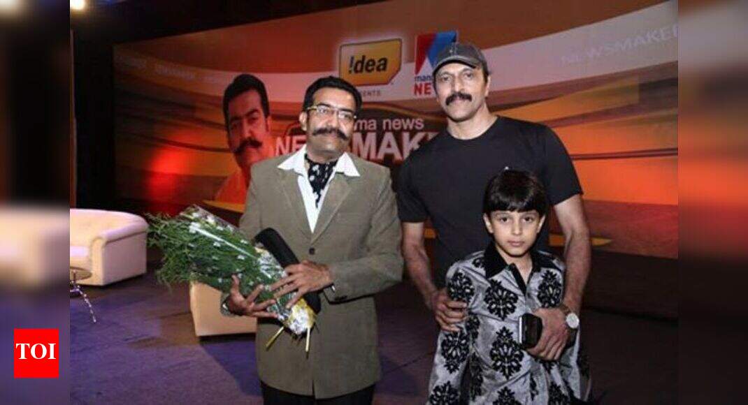 Rishiraj singh is a huge fan of Babu Antony | Malayalam Movie News - Times of India