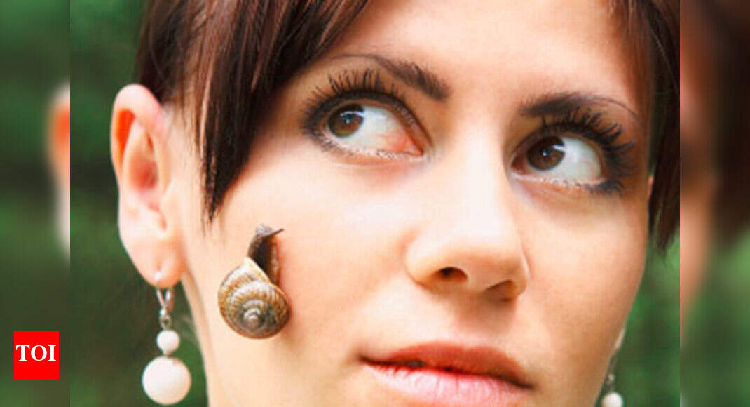 Have you tried snail therapy yet? - Times of India