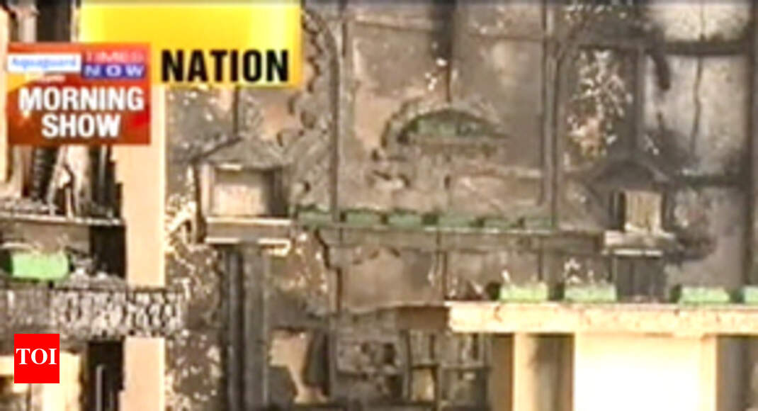 Mysterious fire guts Delhi church, foul play suspected | Delhi News ...