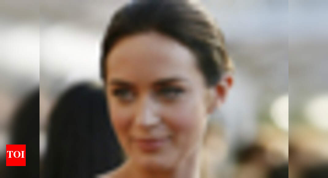 Emily Blunt Turns Down ‘explicit Role English Movie News The Times