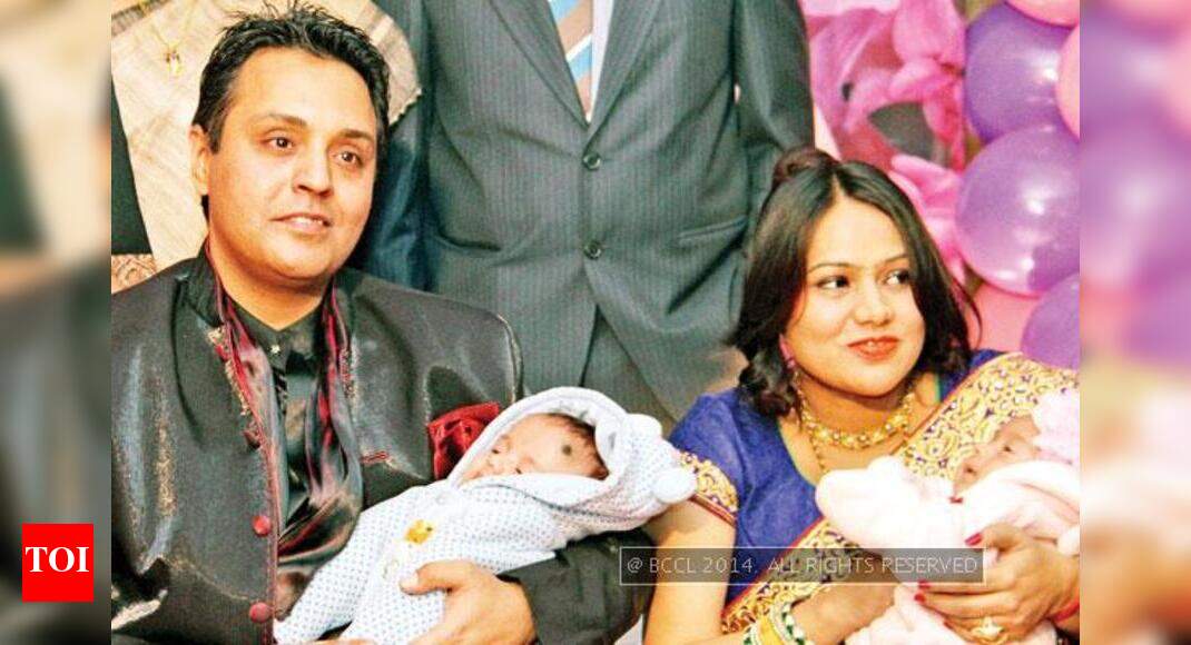 Paras and Priti celebrate their twins birth with a bash in Lucknow ...