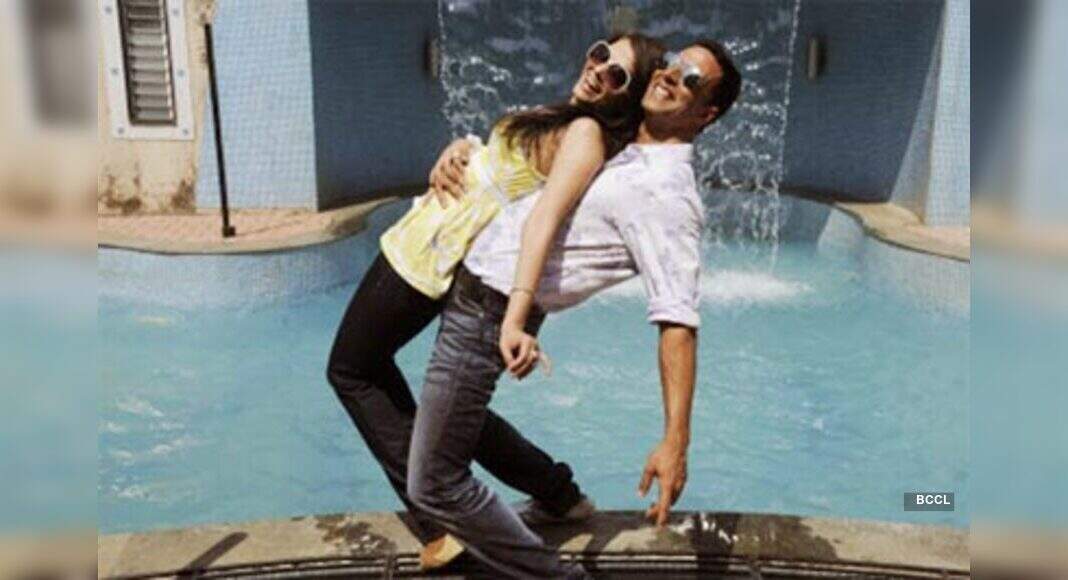 Aishwarya Rai Bachchan and Akshay Kumar on the sets of the movie ...
