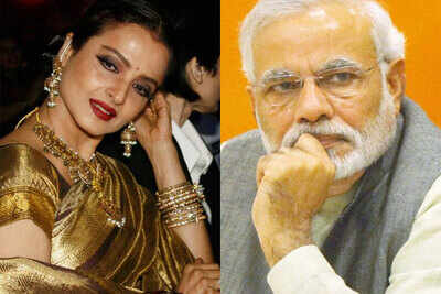 Prime Minister Narendra Modi, Rekha crowned hottest vegetarians by PETA ...