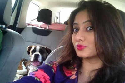 Harshika's pooch at Bengaluru pet show | Kannada Movie News - Times of ...