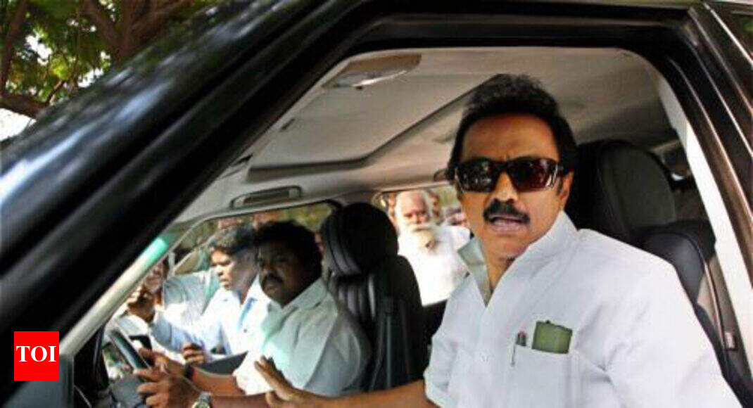 Not eyeing DMK general secretary post: Stalin | India News - Times of India