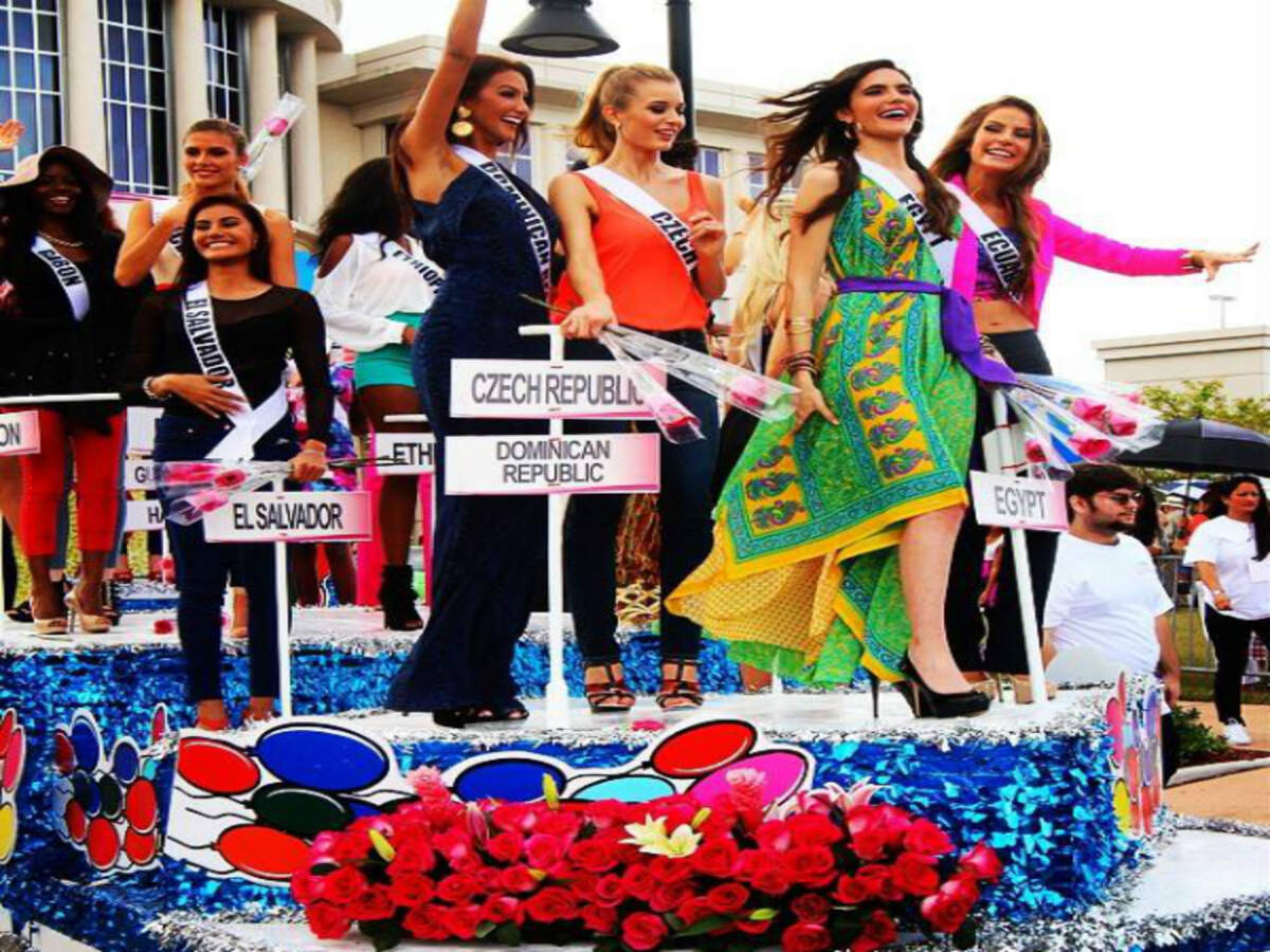 Miss Universe Parade in Doral