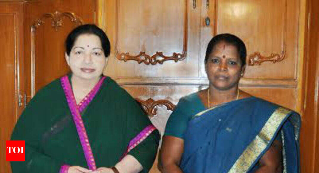 Srirangam byelection: S Valarmathi to be AIADMK candidate | Chennai ...