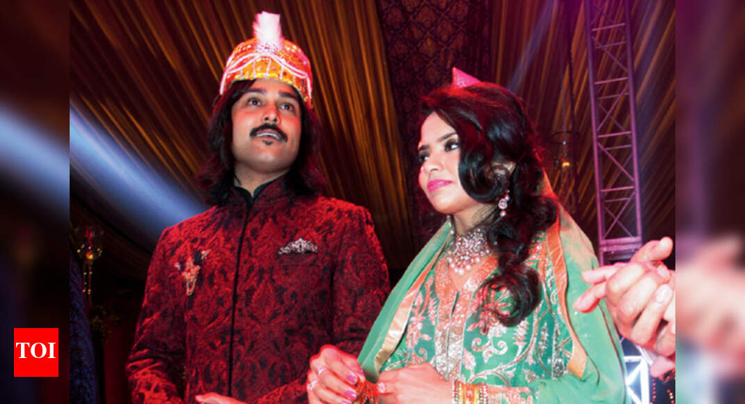 Pre-wedding cocktail party of Shrey Aeren and Shaloo Aggarwal in Delhi ...