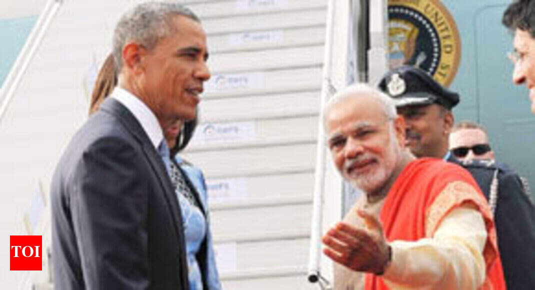 Republic Day: Modi and Obama's bromance continues | India News - Times ...