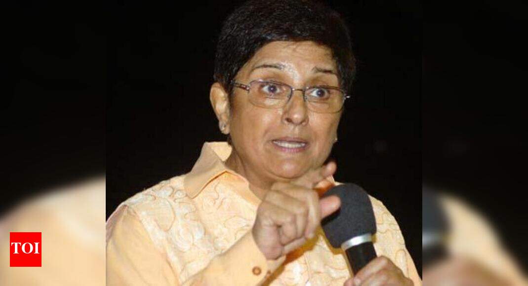 Why was Bedi shifted from key posts: Cong - Times of India