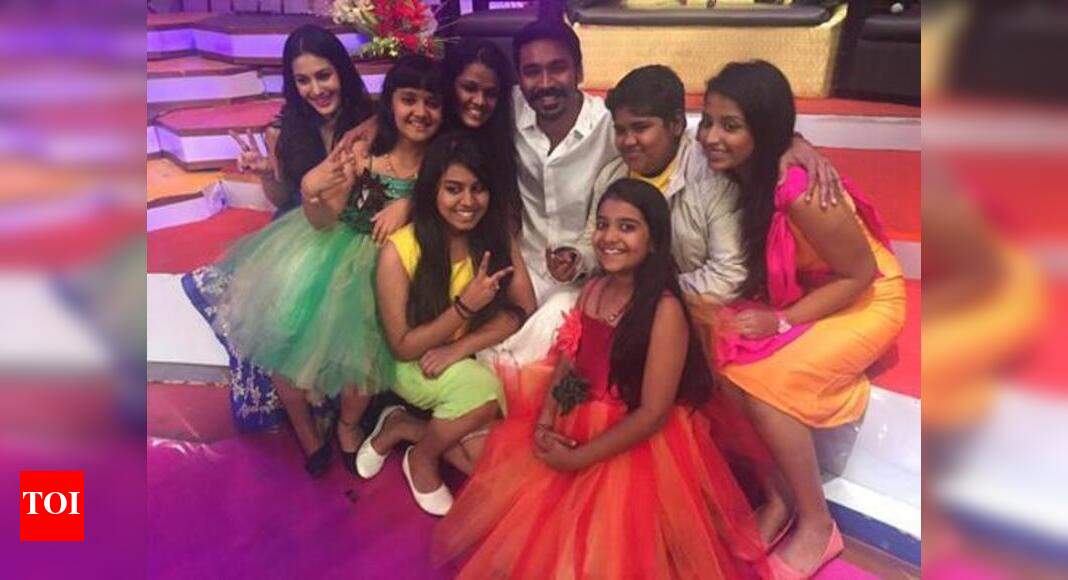 Anegan’s special visit to Super Singer sets - Times of India