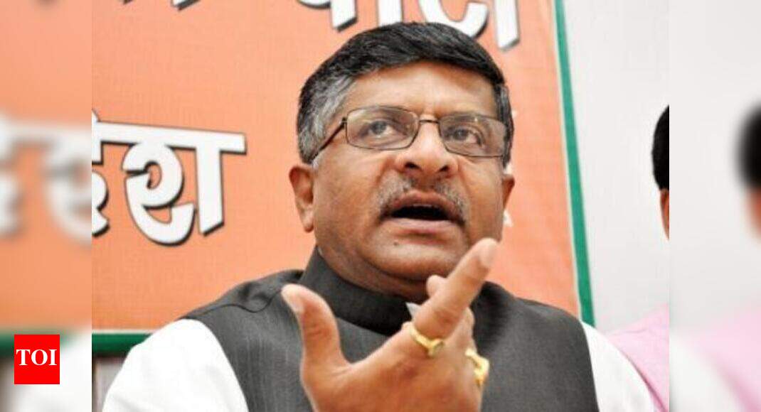 Bihar political fight: BJP rubbishes Nitish's bribery allegations | India News - Times of India