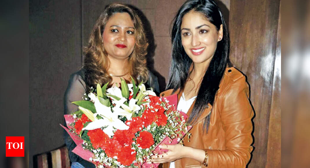 Manju Rawat of Styles Salon meets Yami Gautam in Delhi | Events Movie News - Times of India