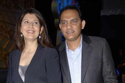 Former cricketer Mohd. Azharuddin fell in love at the first sight with ...