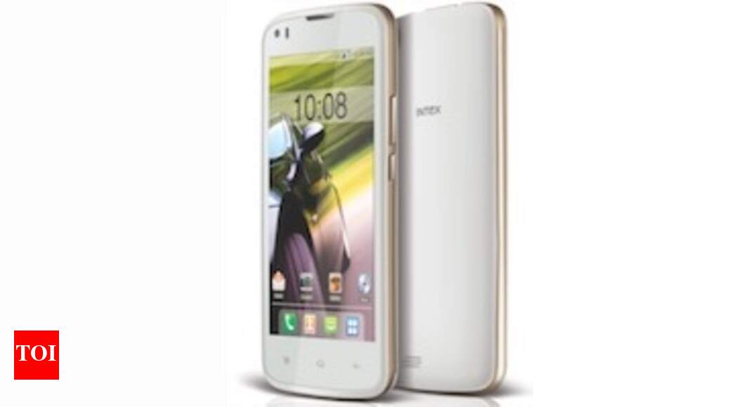 Intex Aqua Speed smartphone launched at Rs 7,444 - Times of India