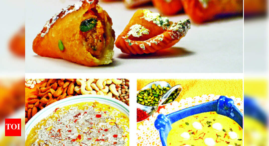 Holi temptations on a platter - Times of India