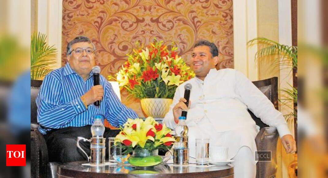 Surender Mohan Pathak was in conversation with Sundeep Bhutoria, at ...