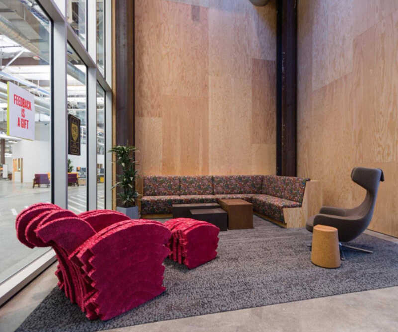 Inside Facebook's futuristic new headquarters | Gadgets Now