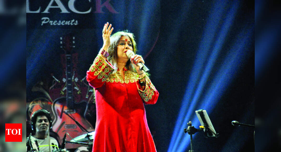 Singer Rekha Bhardwaj performs in Patna | Events Movie News - Times of ...
