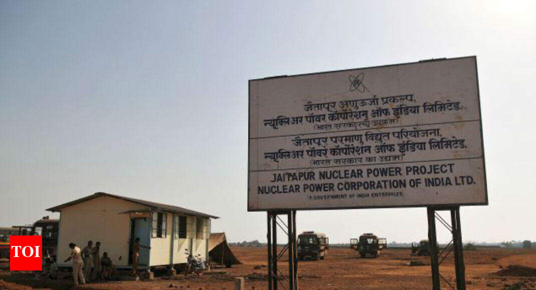 Jaitapur nuclear project makes headway | India News - Times of India