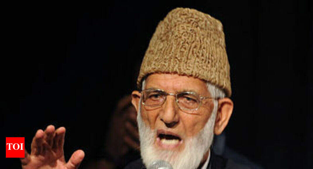 Syed Ali Shah Geelani emerging as most powerful separatist in Kashmir ...