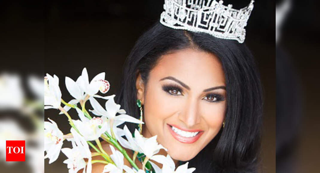 The first Indian-American to be crowned Miss America - Times of India