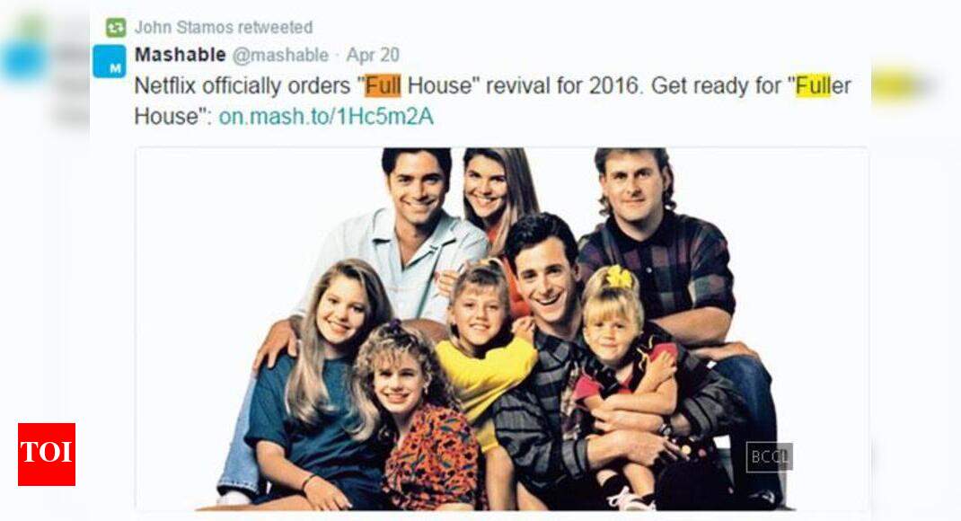 Full House all set to make a comeback, confirm actors - Times of India