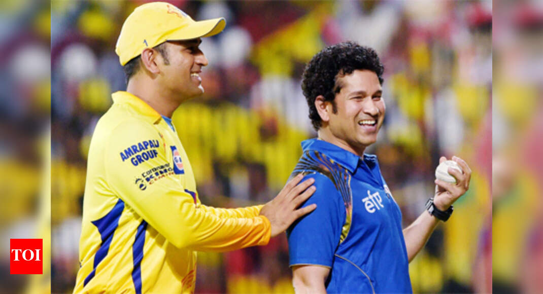 Dhoni vs Sachin biggest pull for IPL final match | undefined News ...