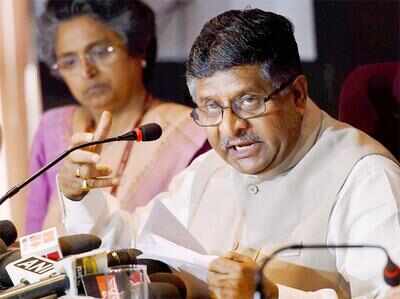 Telcos have enough spectrum, must address call drops: Prasad - Times of India