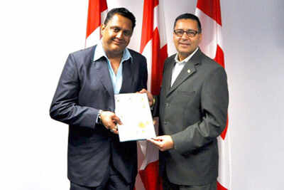 Canadian government honors Astro-numerologist Sanjay B Jumaani in ...