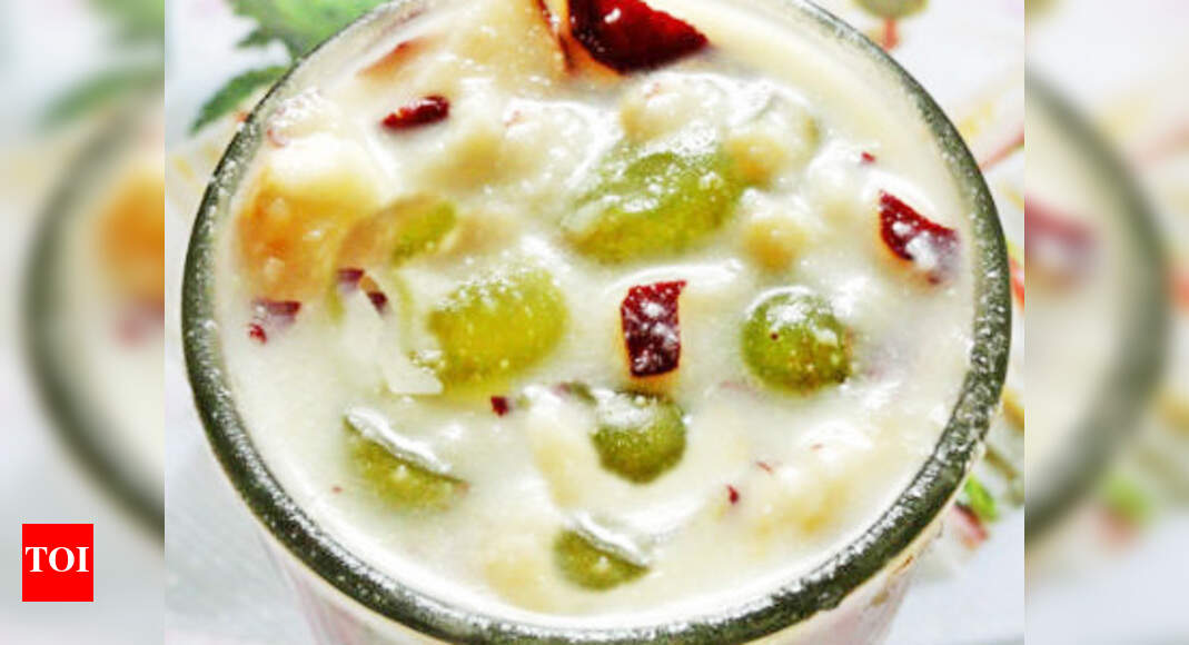 Delightful paneer fruit lassi! - Times of India