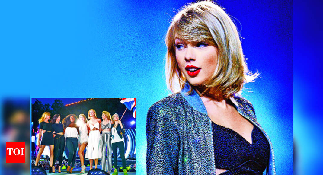Taylor Swift’s star-studded performance | English Movie News - Times of ...