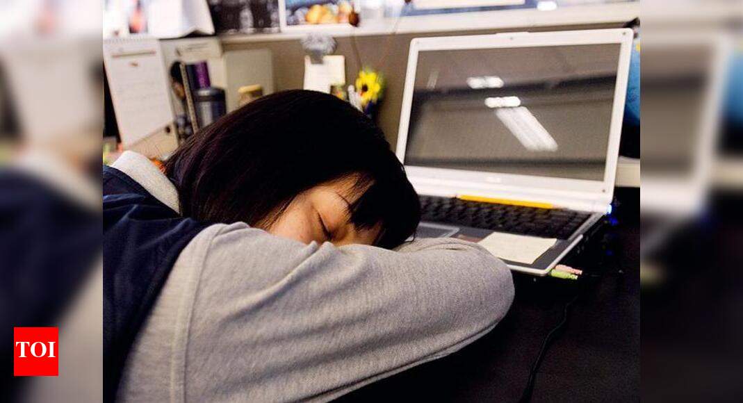 Office naps may make you more productive - Times of India