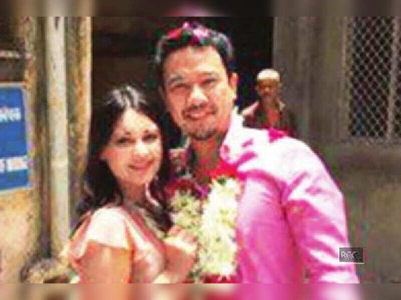 Clicked: Minissha Lamba and Ryan Tham after marriage | Hindi Movie News ...