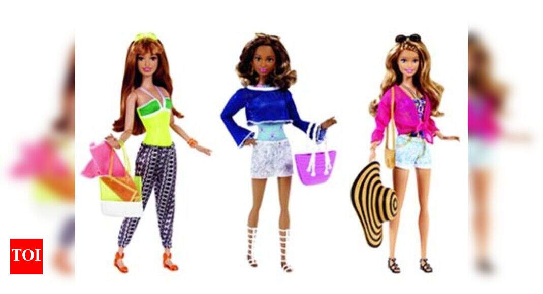 Barbie swaps heels for flats - Times of India