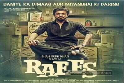 First look poster of 'Raees' unveiled | Hindi Movie News - Times of India